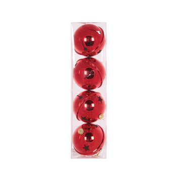 High Shine Red Bells | Sleigh Bells